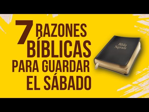 7 razones para guardar el Sábado | Rafael Diaz | EspacioAdventista.Org